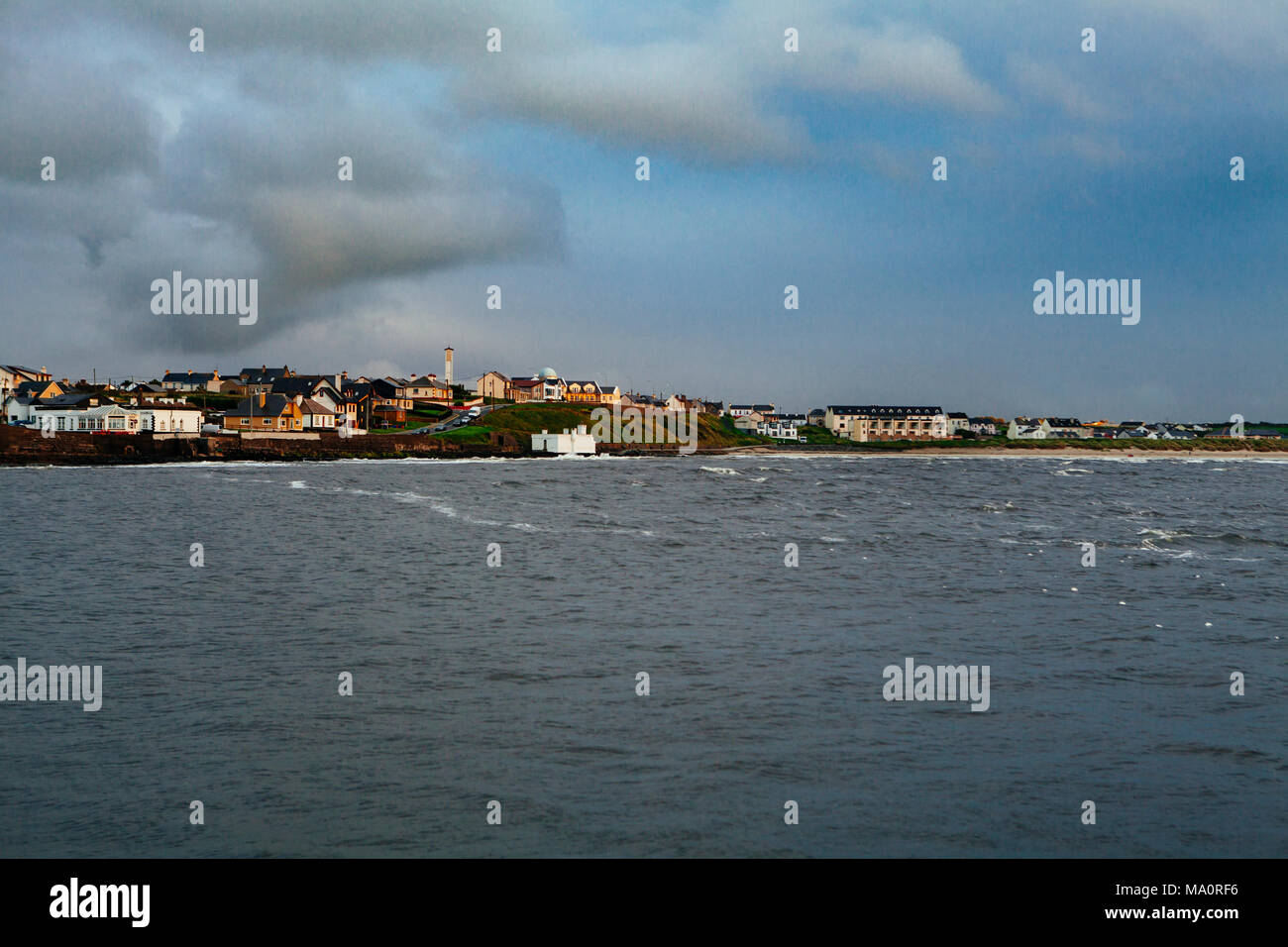 North Atlantic Ocean, Enniscrone, Co. Sligo, Ireland Stock Photo - Alamy