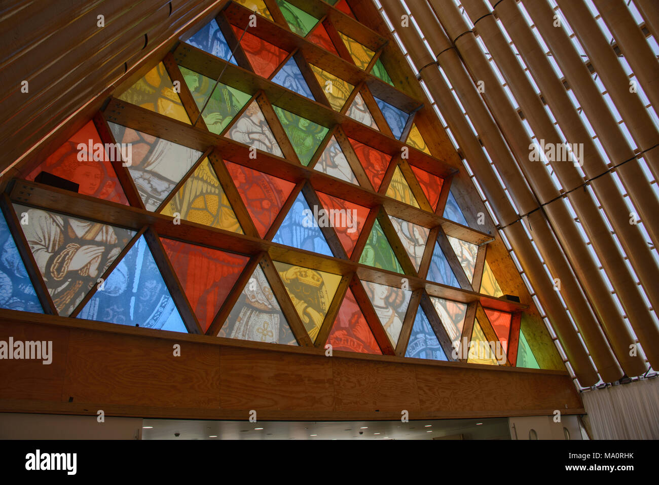 Shigeru ban cathedral hi-res stock photography and images - Alamy