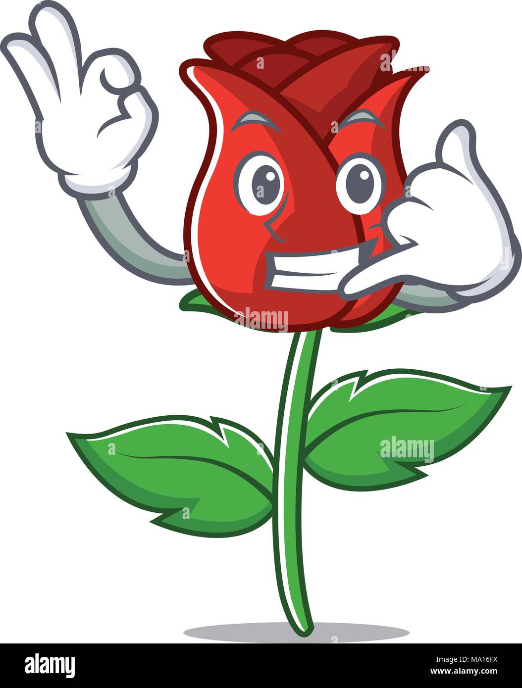 Rose signal Stock Vector Images - Alamy