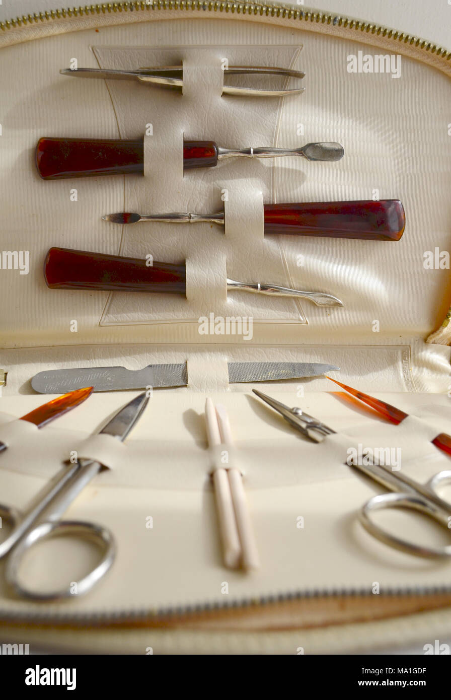 Manicure Set High Resolution Stock Photography and Images - Alamy