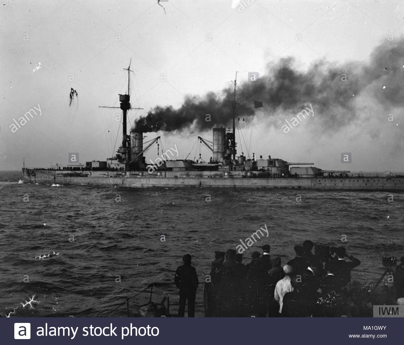Surrender Of The German Fleet Stock Photos & Surrender Of The German ...