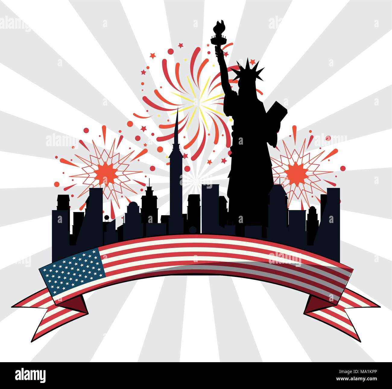 USA independence day design Stock Vector Image & Art - Alamy