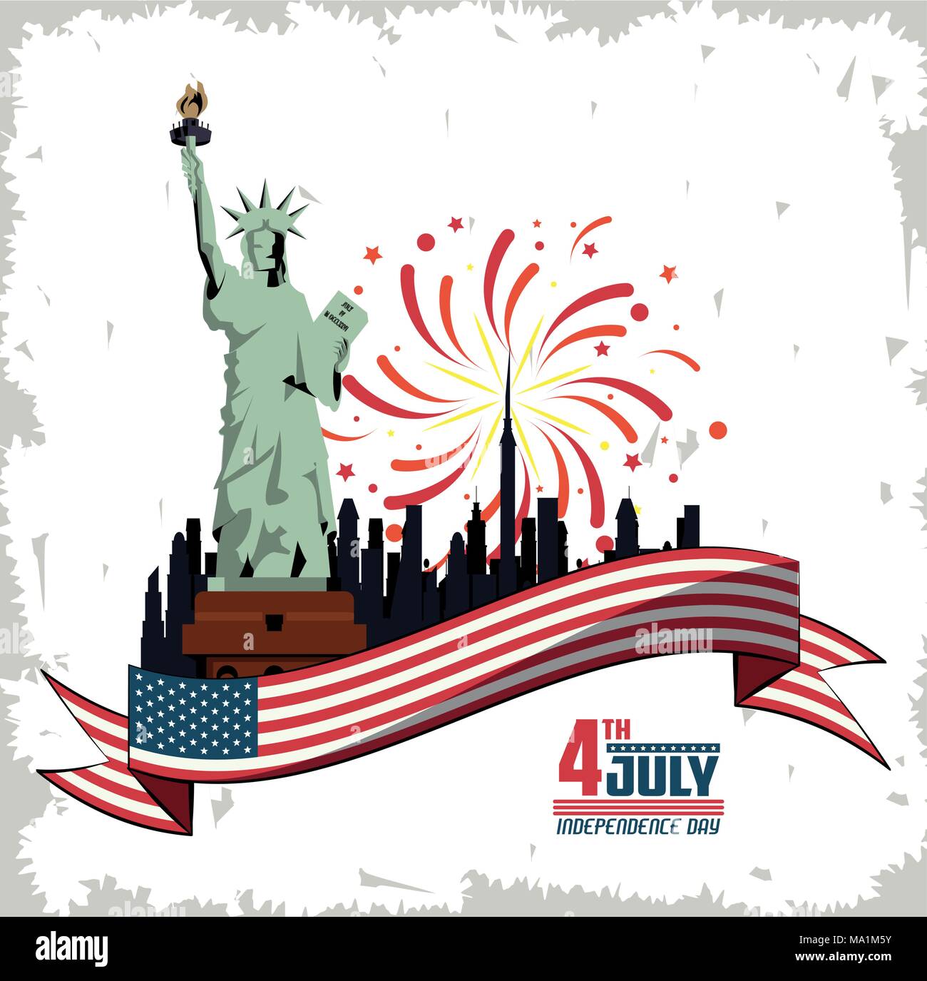 USA independence day design Stock Vector Image & Art - Alamy