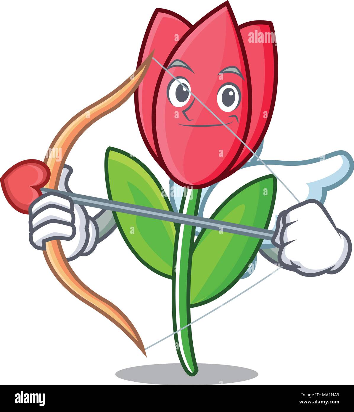 Tulip red wing hi-res stock photography and images - Alamy