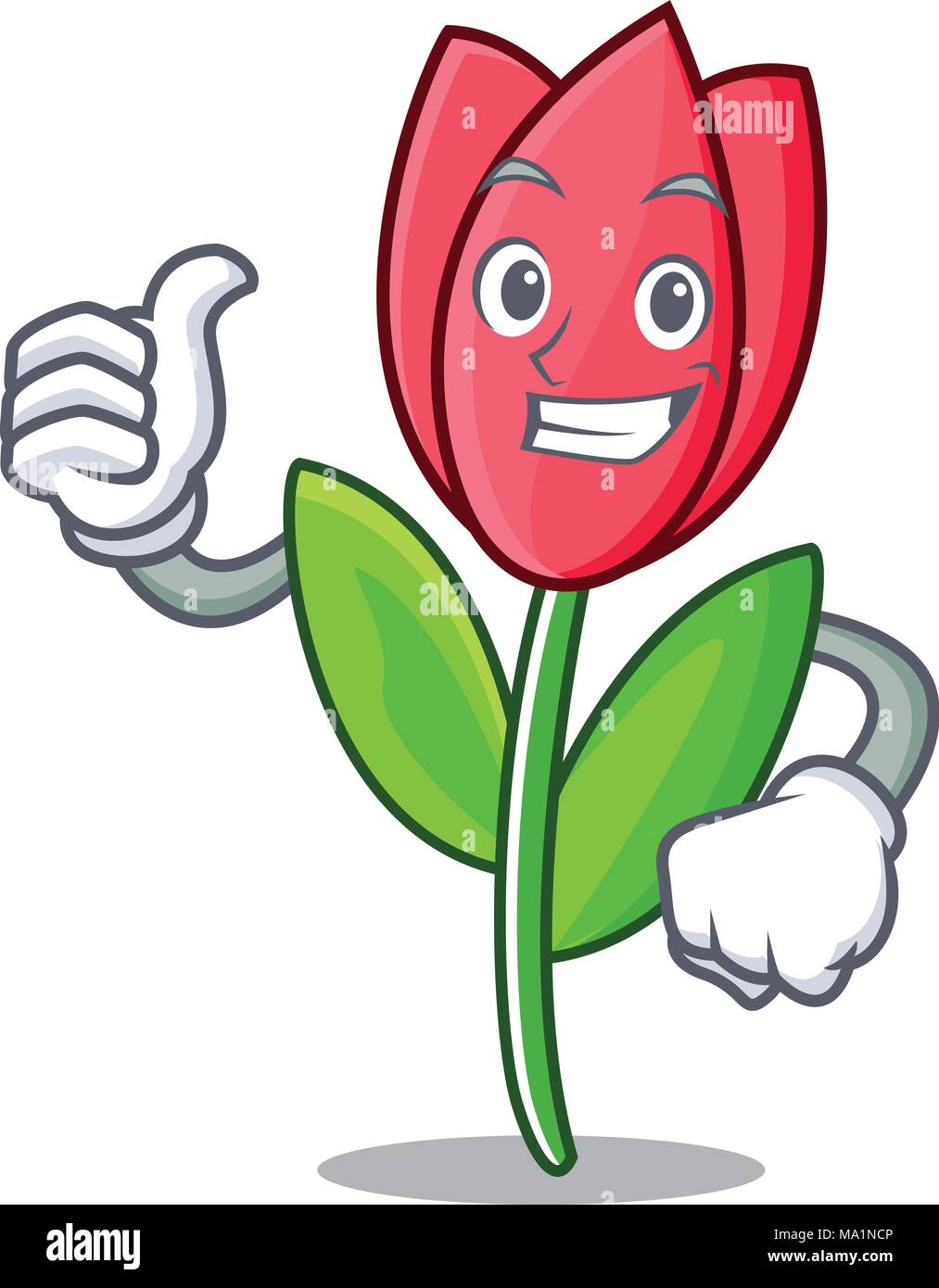 Tulip stamp Stock Vector Images - Alamy