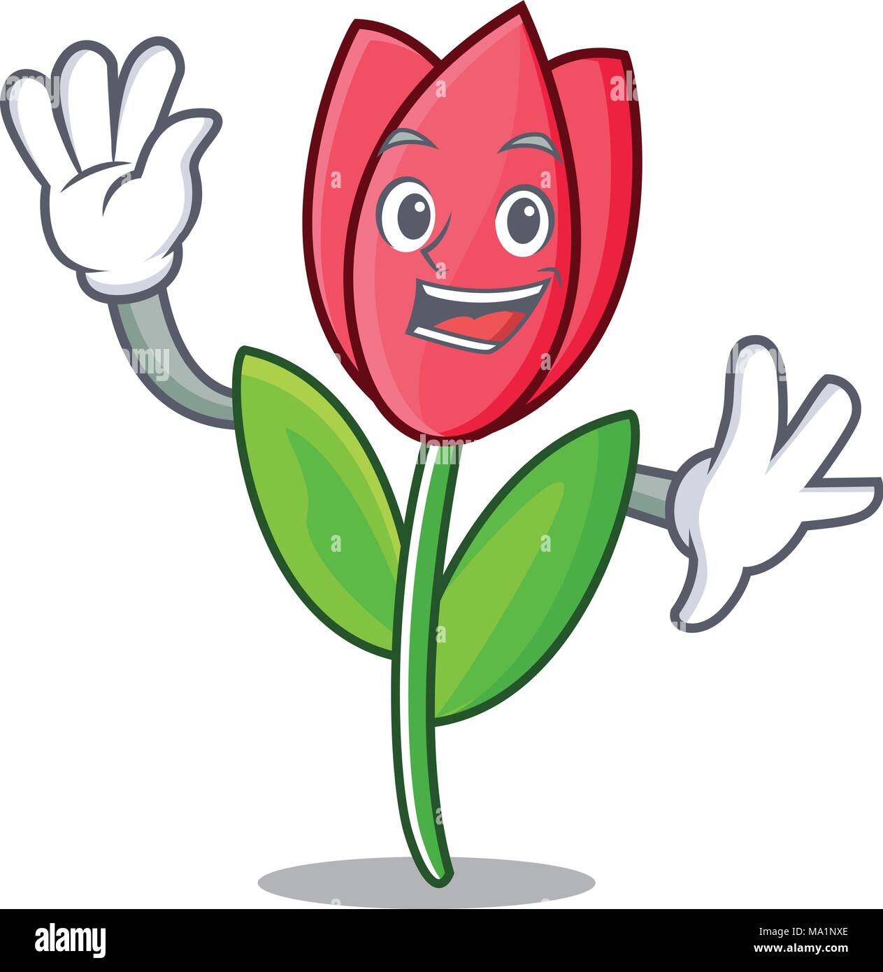 Tulip flow Stock Vector Images - Alamy