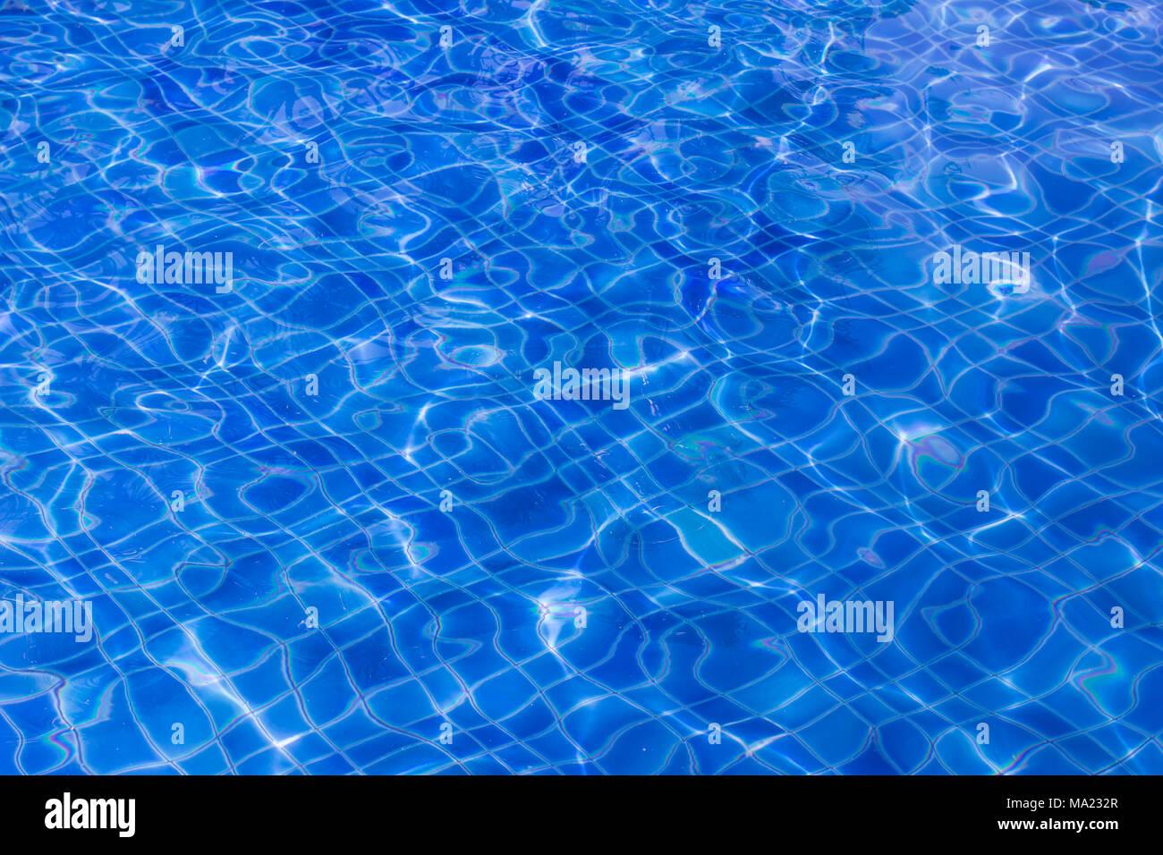Surface water at swimming pool abstract background Stock Photo - Alamy