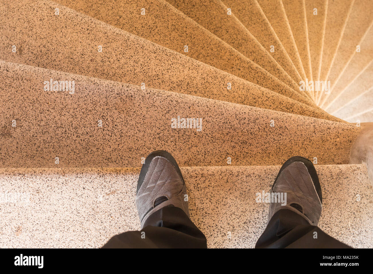 Circular feet hi-res stock photography and images - Alamy