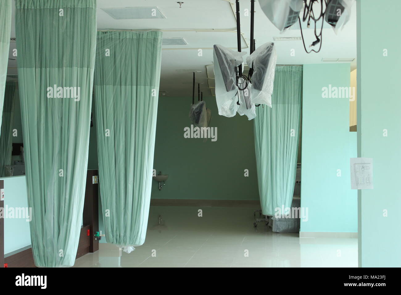 treatment room for sick patients in famous hospitals Stock Photo - Alamy
