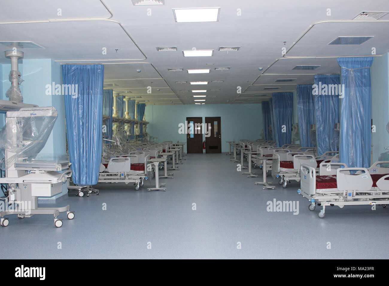 treatment room for sick patients in famous hospitals Stock Photo - Alamy