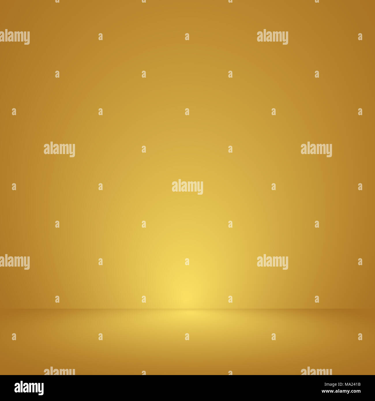 Luxury Gold Studio room background with Spotlights well use as Business ...
