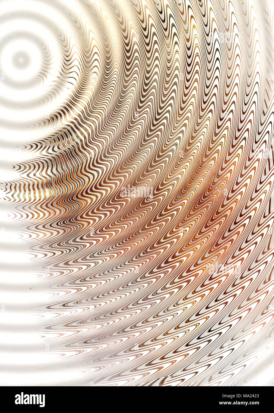 Abstract music waves floating on white background Stock Photo - Alamy