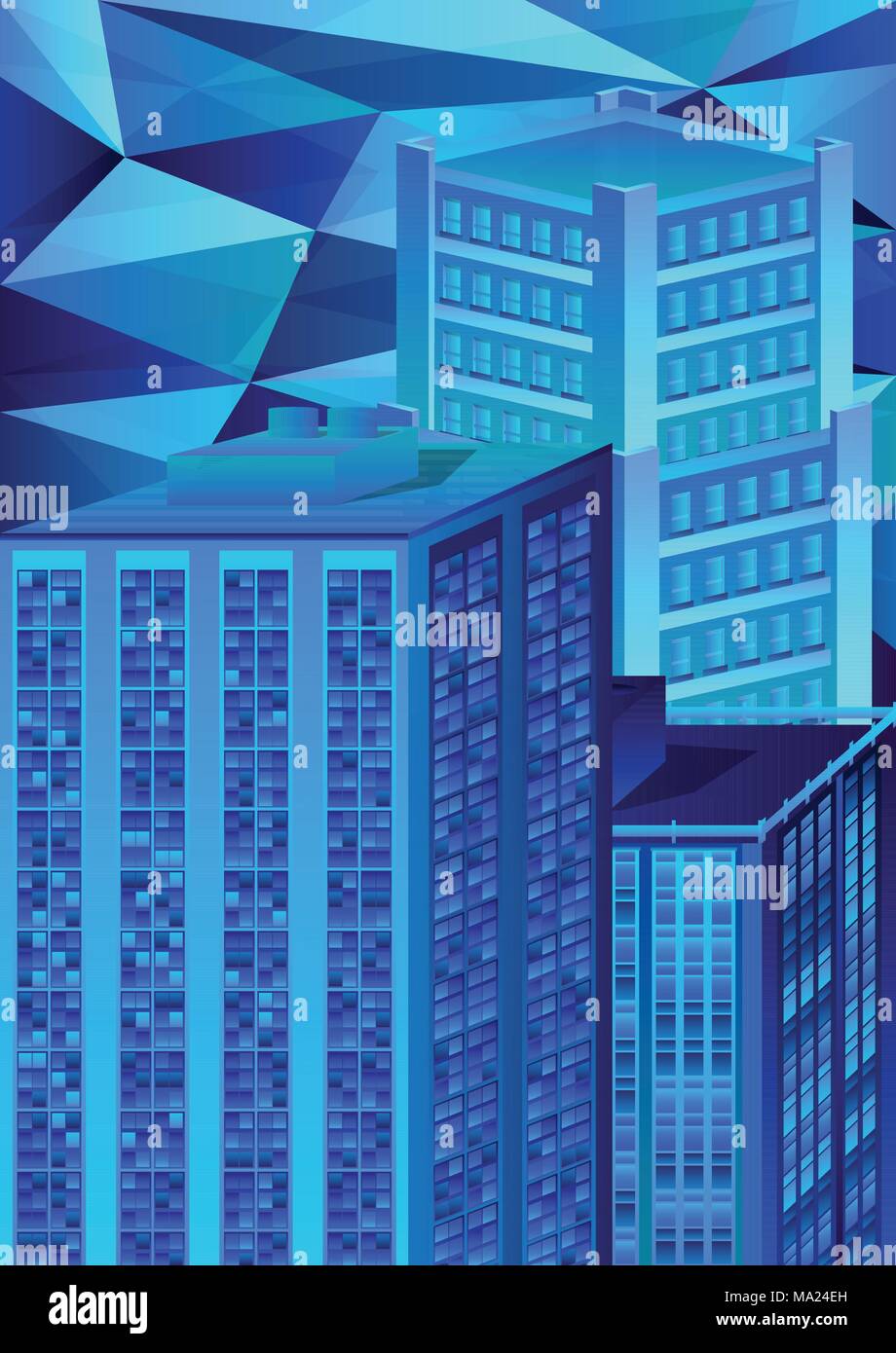 Illustrated buildings vector vectors hi-res stock photography and ...