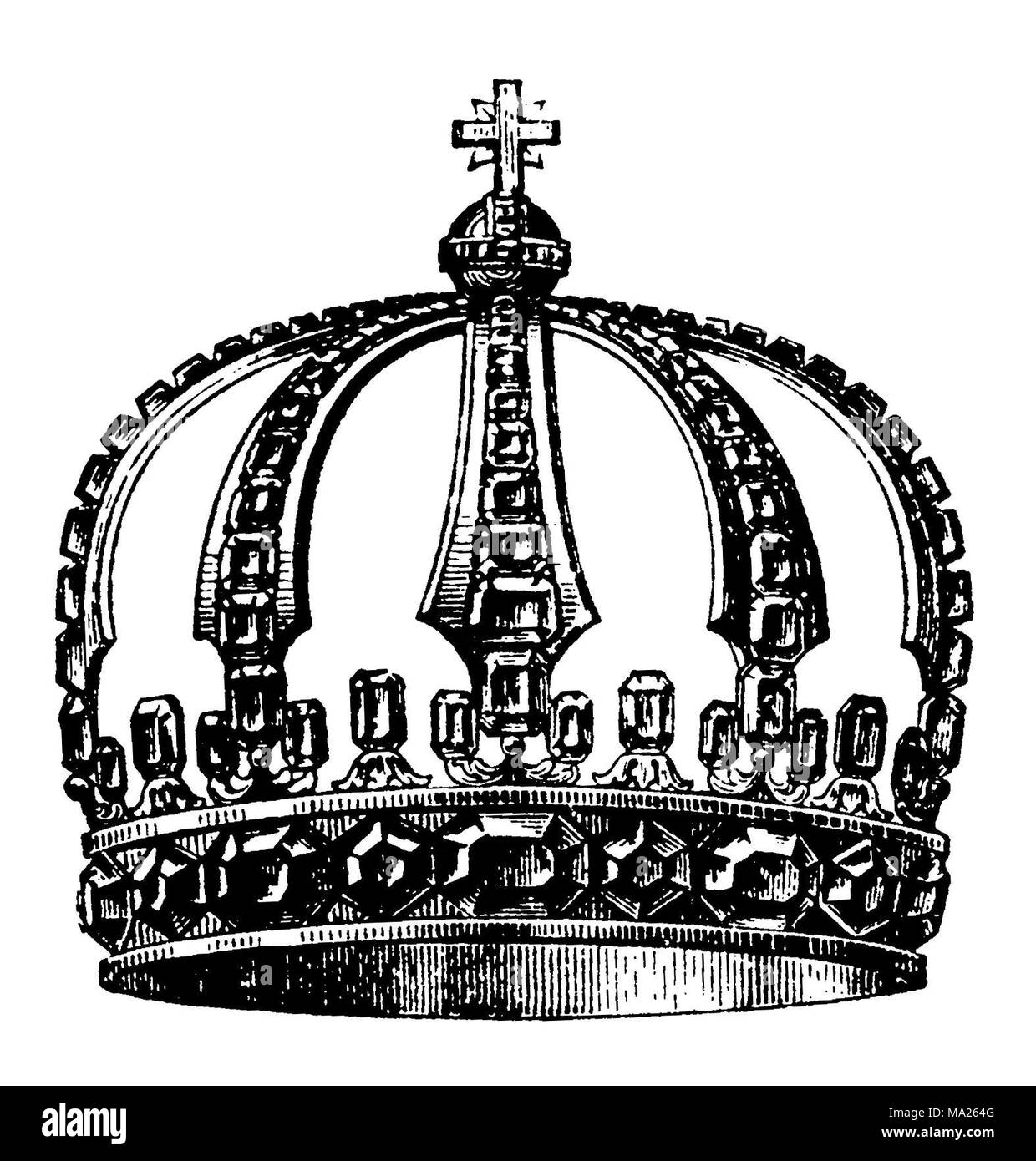 Prussian royal crown hi-res stock photography and images - Alamy