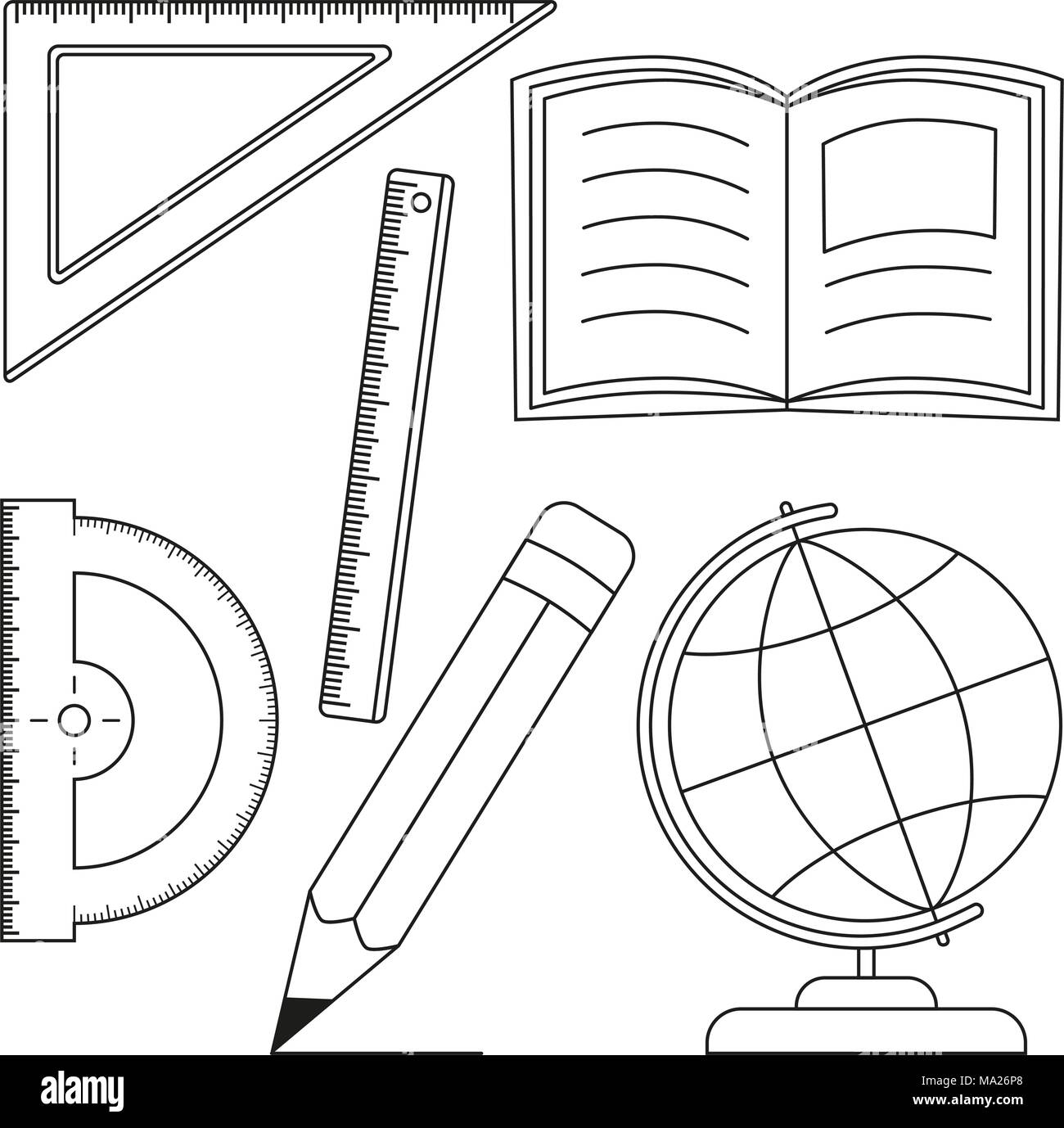 Day length Stock Vector Images - Alamy