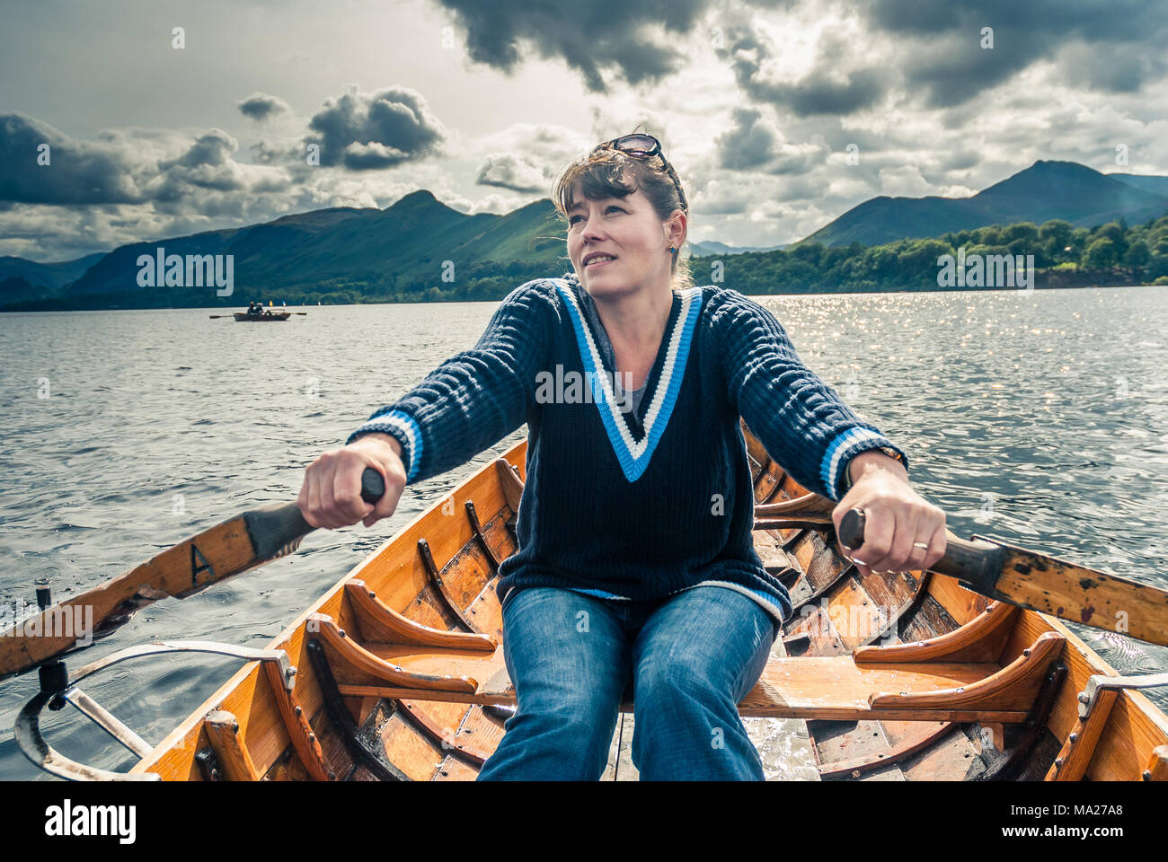 Lady of the lake boat lake district hi-res stock photography and images ...