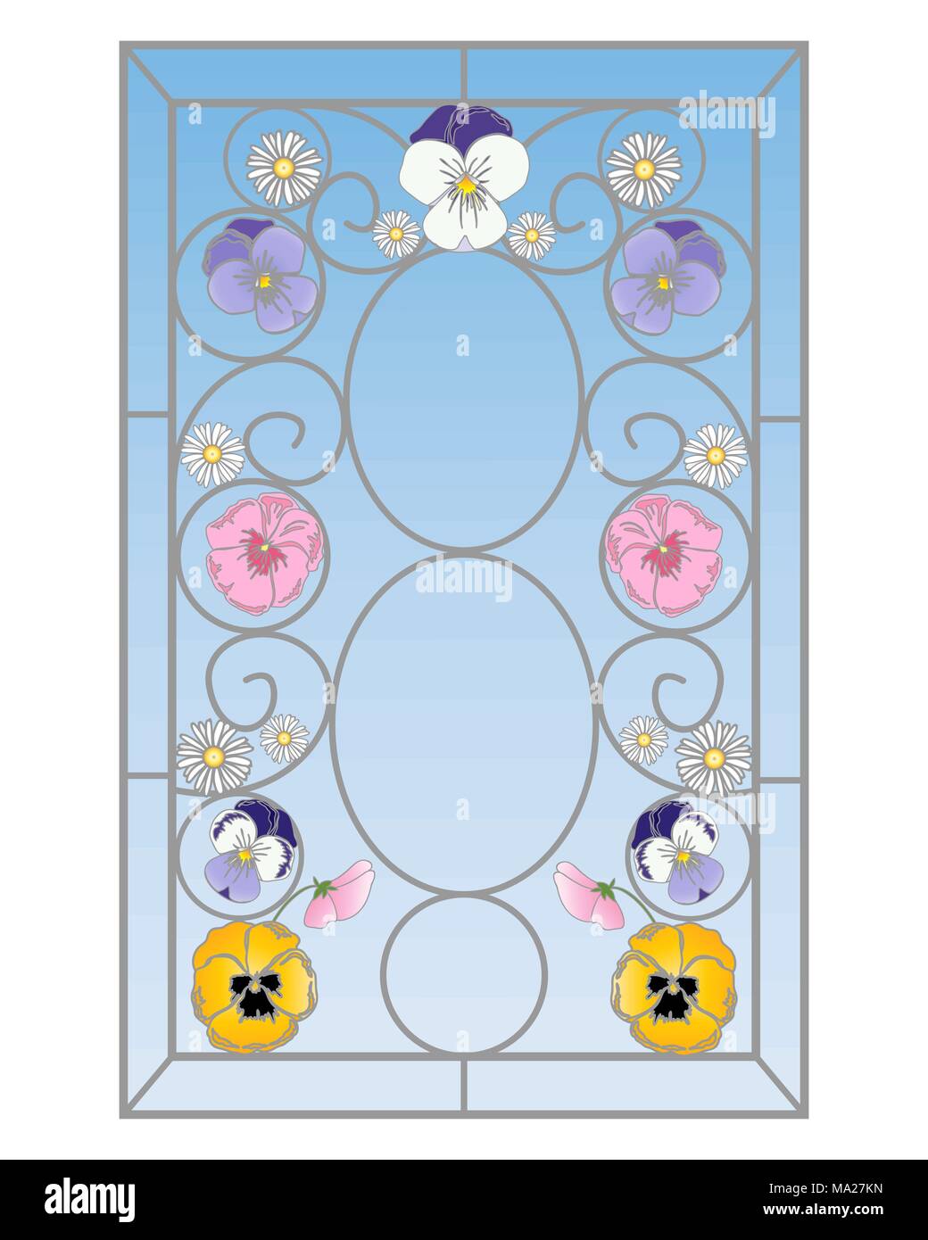 Abstract window panes Stock Vector Images - Alamy