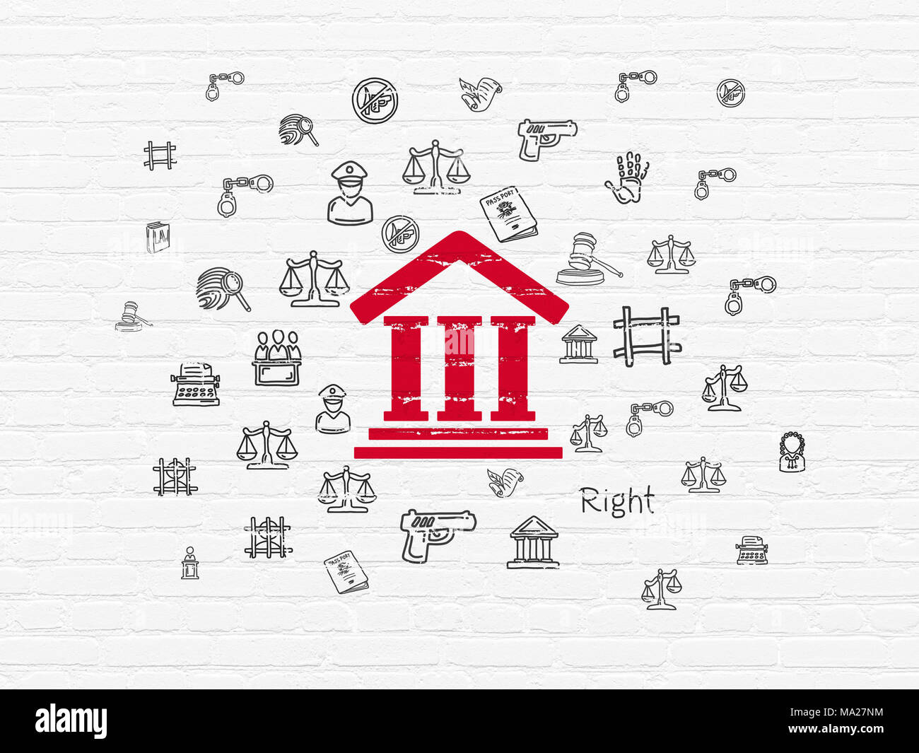 Federal court drawing hi-res stock photography and images - Alamy