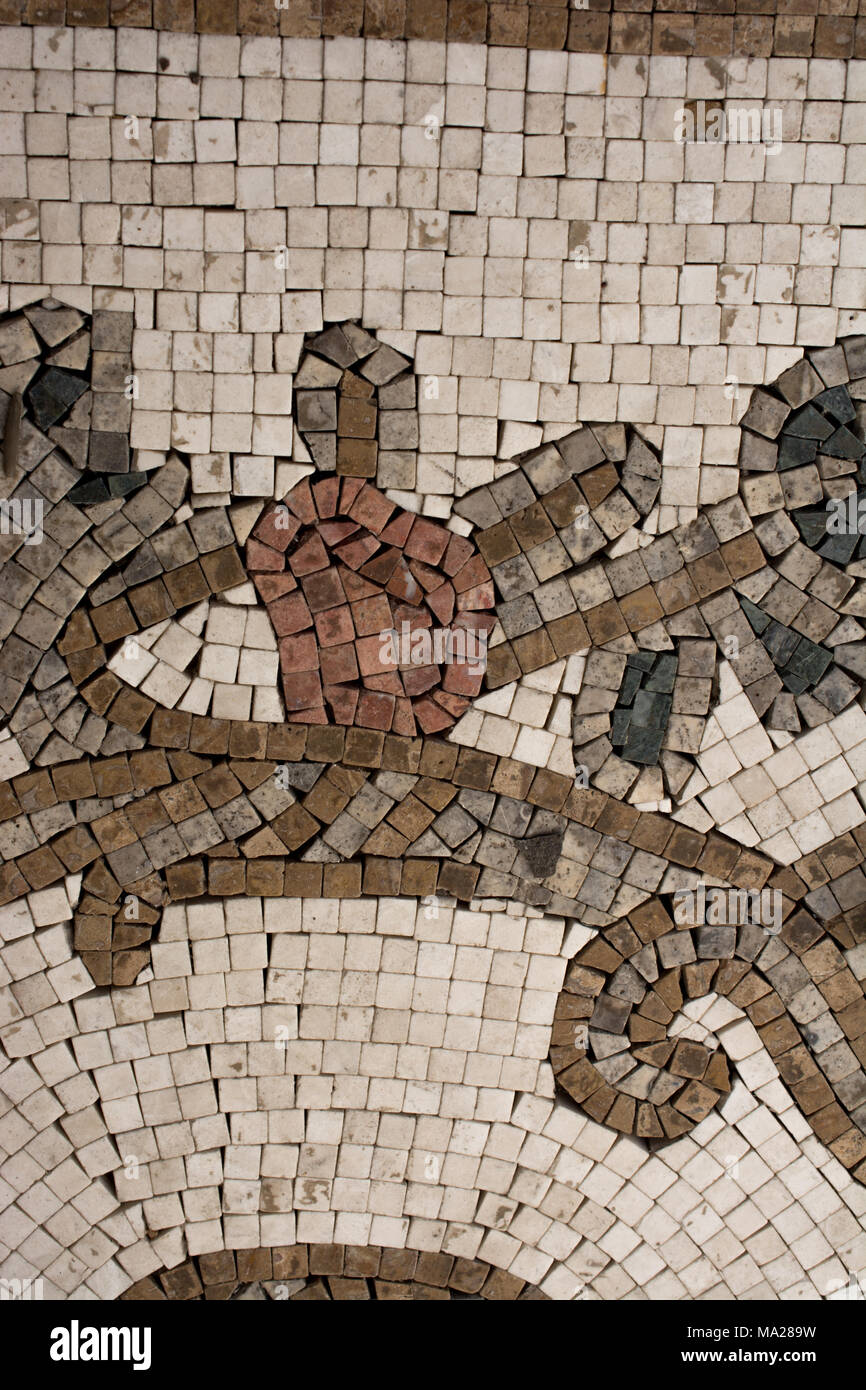 Different mosaic textures made with colorful mosaic Stock Photo - Alamy