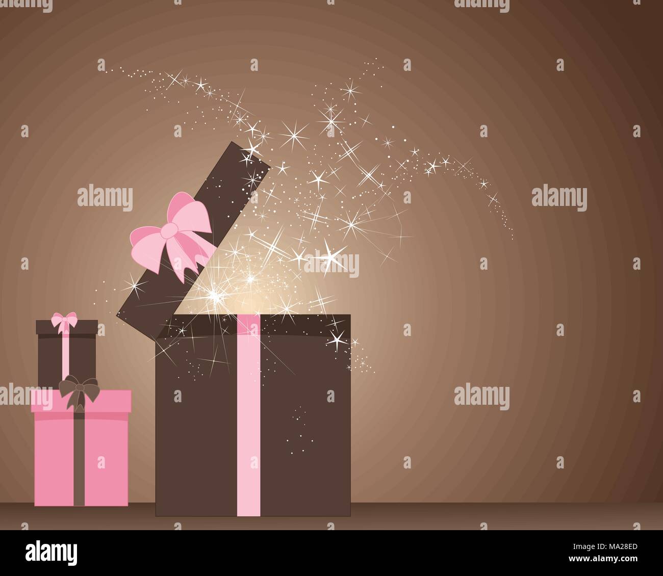 The magic of giving Stock Vector Images - Alamy