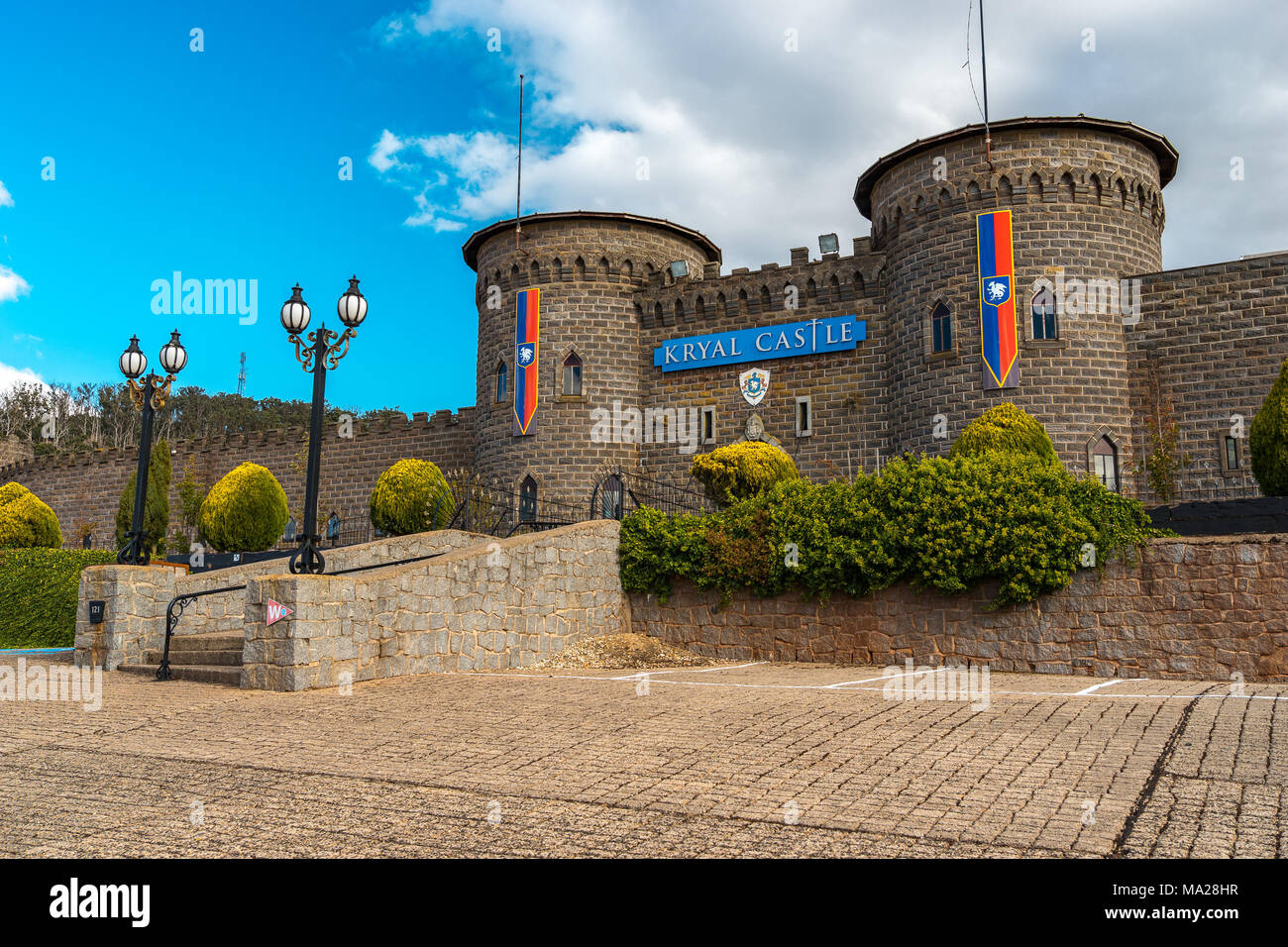 Ballarat, Victoria, Australia - Entrance to the Kryal Castle Stock ...