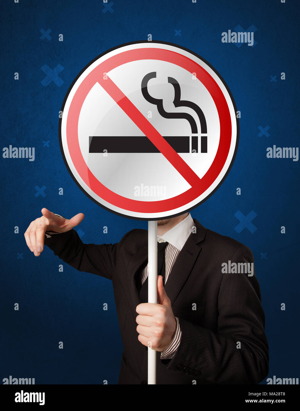 Standing holding communication smoking issues hi-res stock photography ...