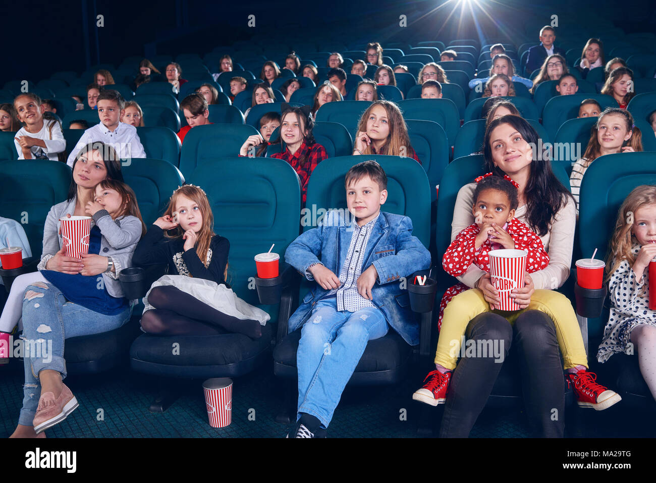 Movie Audience Popcorn