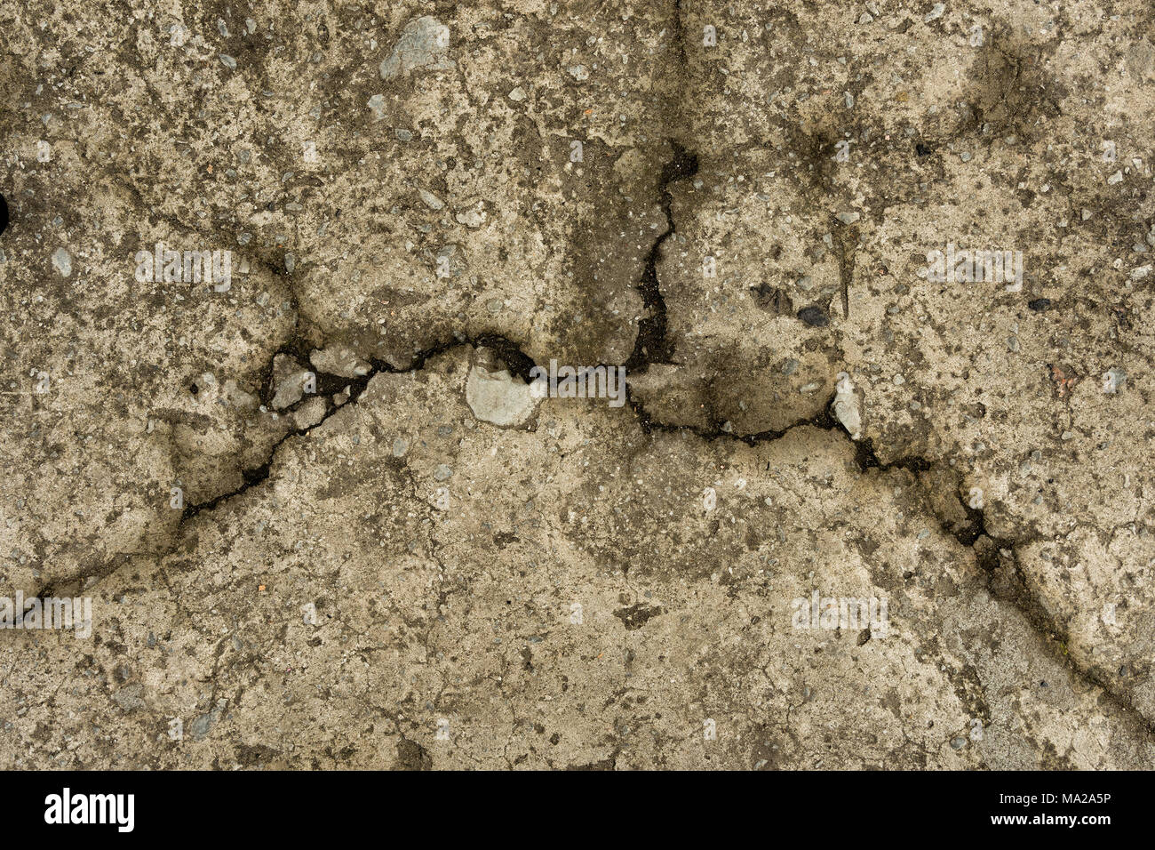 texture close-up of old concrete in cracks Stock Photo - Alamy