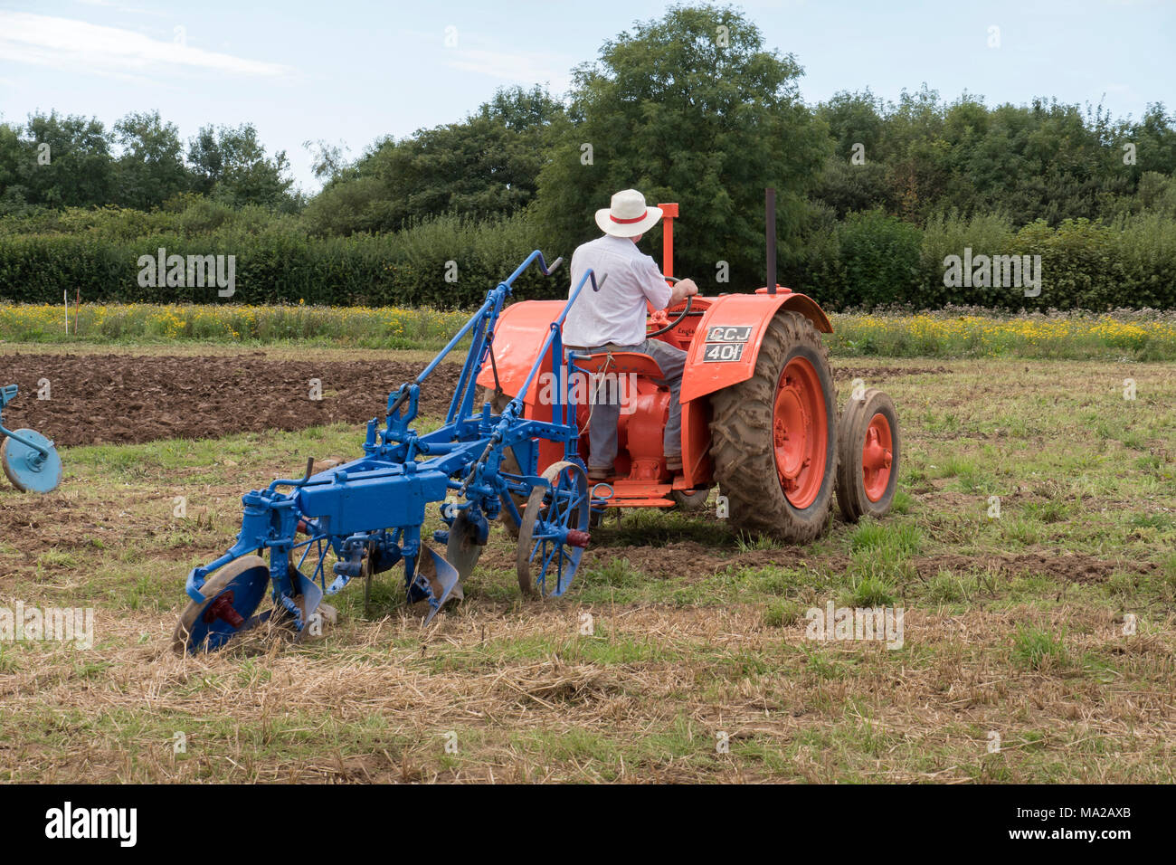 Vintage ploughing match hi-res stock photography and images - Alamy