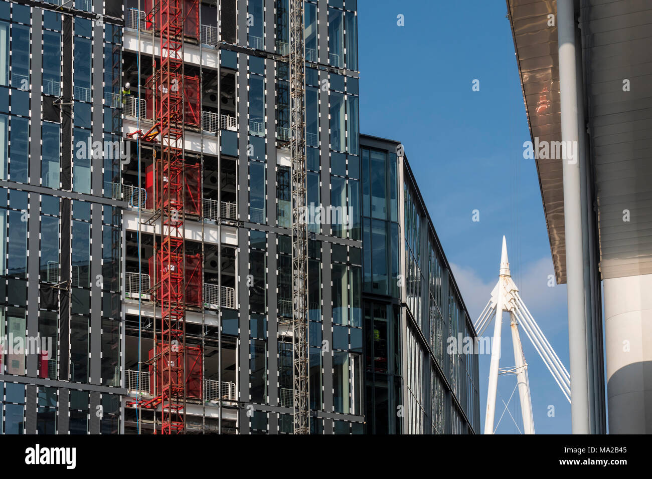 Building exterior architectural structure and development hi-res stock ...