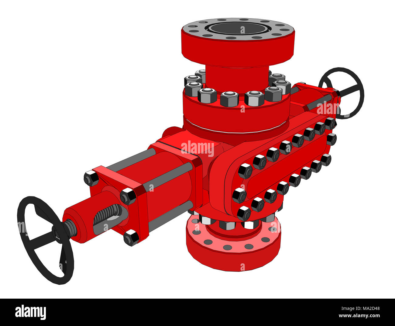 Blowout preventer hi-res stock photography and images - Alamy