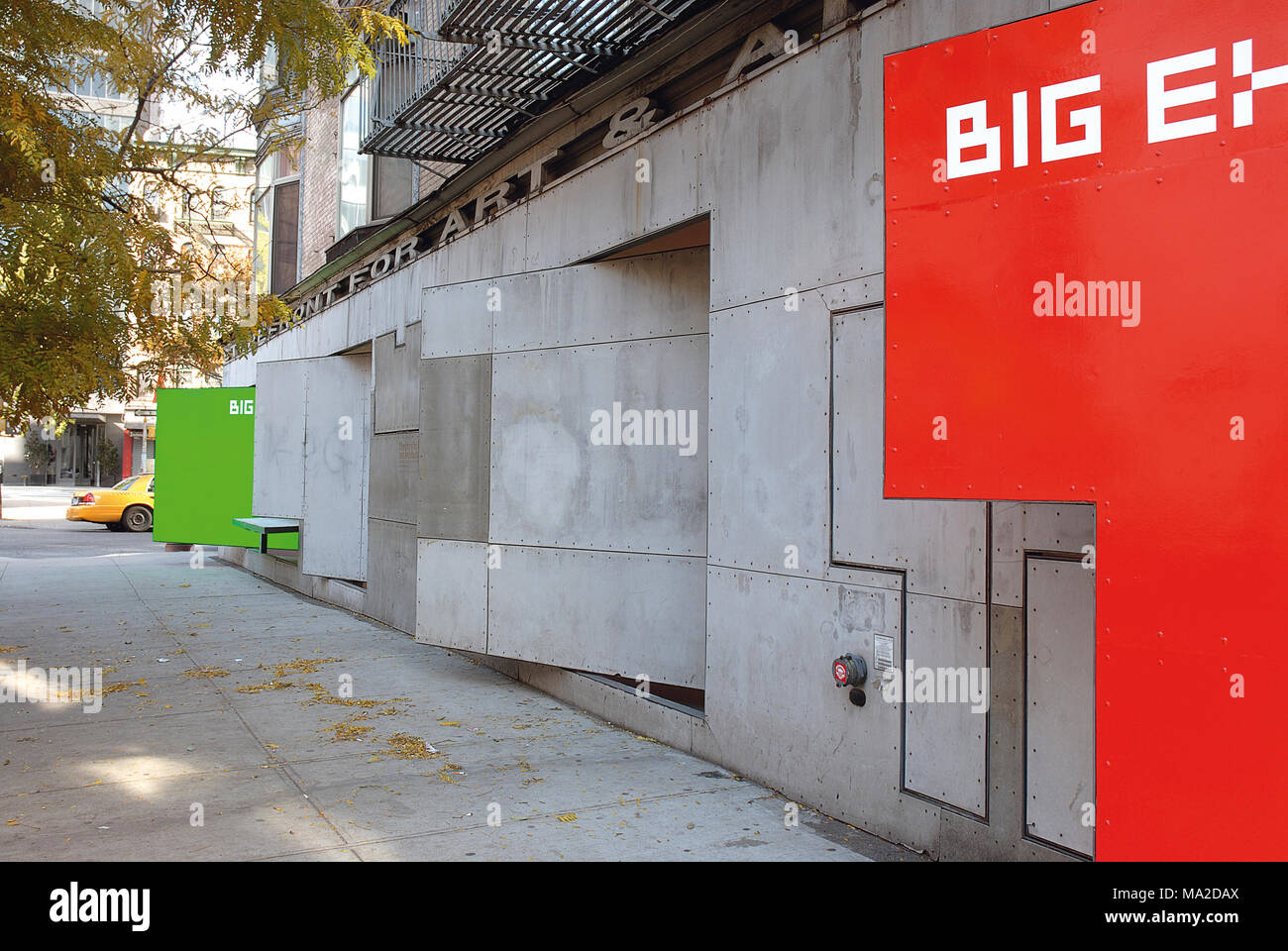 Facade of the Storefront for Art and Architecture, New York, USA Stock ...
