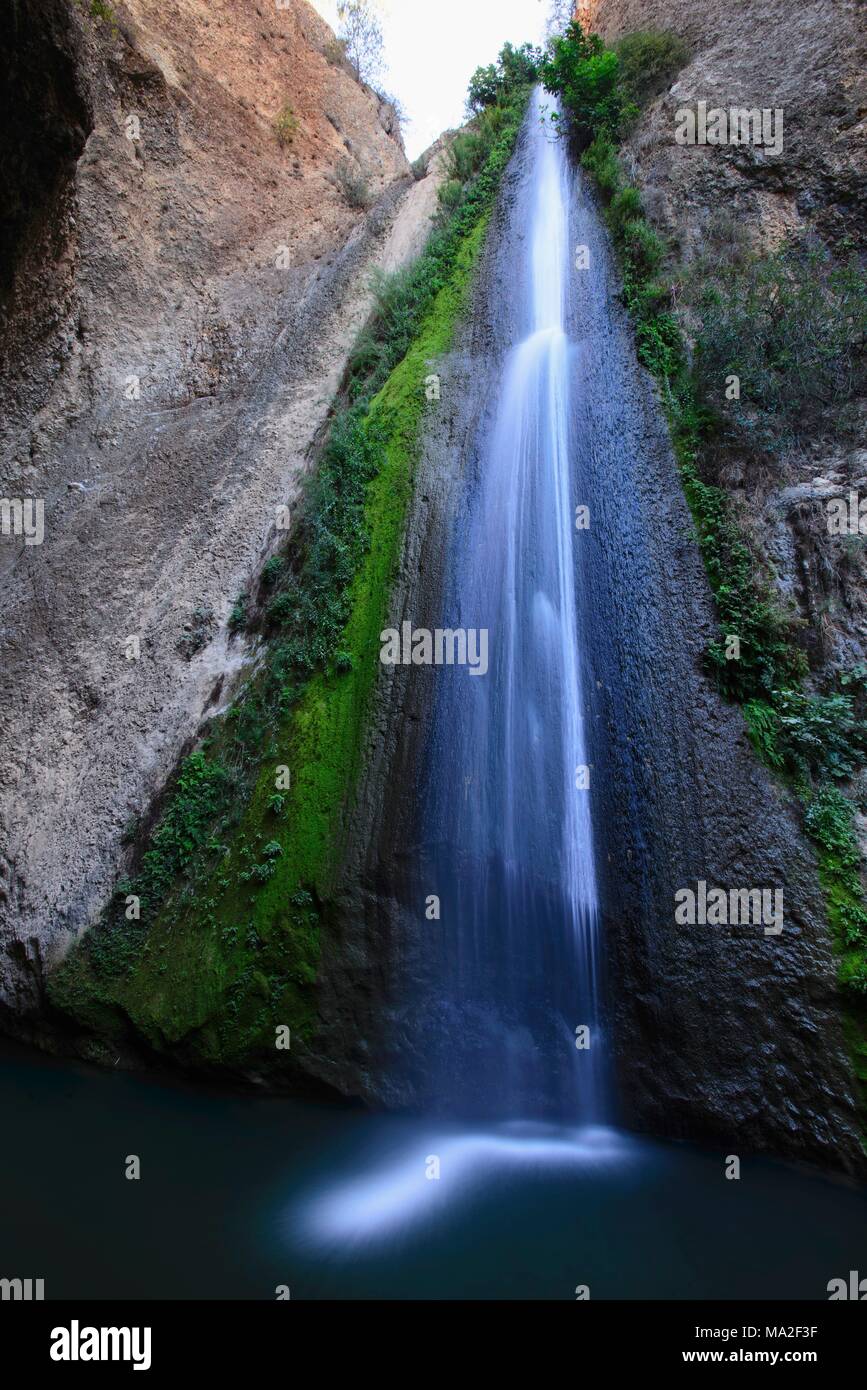 A waterfall near Golan, Israel Stock Photo - Alamy