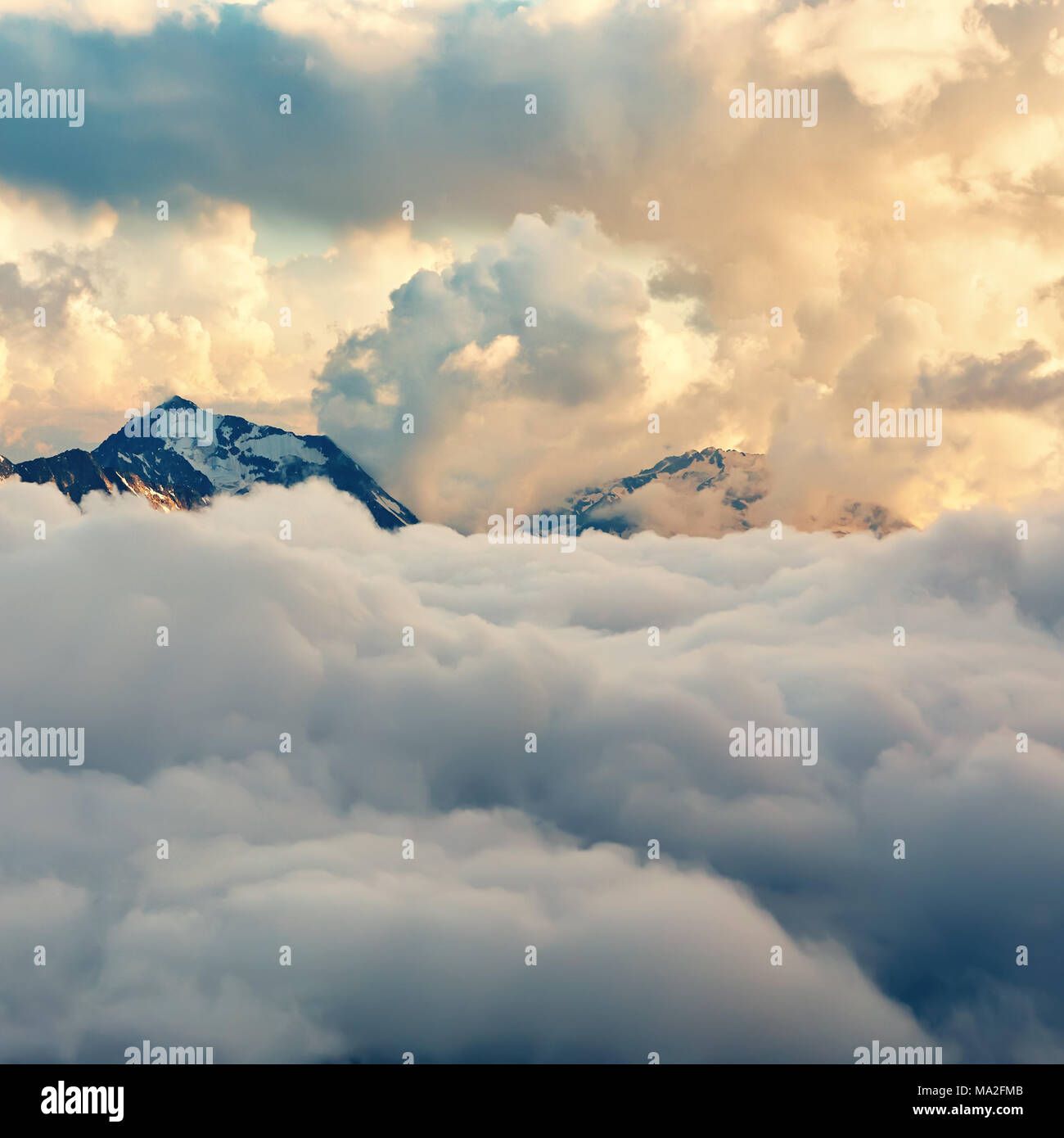 scenic alpine landscape Stock Photo - Alamy