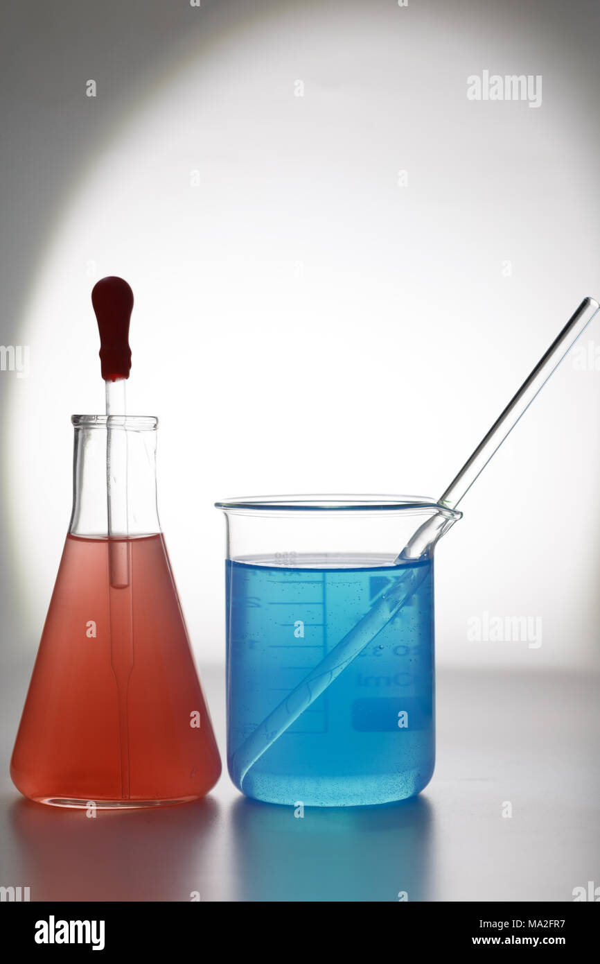 Biochemistry experiment scene, biological gene technology scene Stock ...