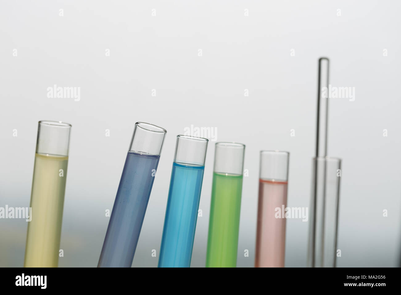 Biochemistry experiment scene, biological gene technology scene Stock ...