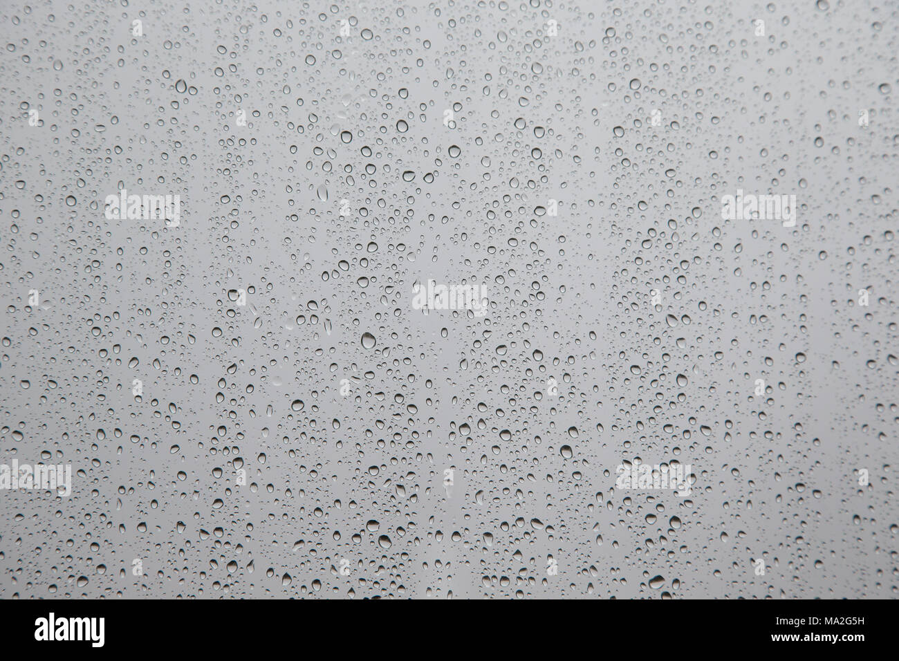 Rain on the window pane Stock Photo - Alamy
