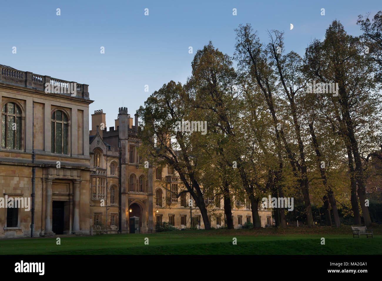 Cambridge University buildings Stock Photo - Alamy