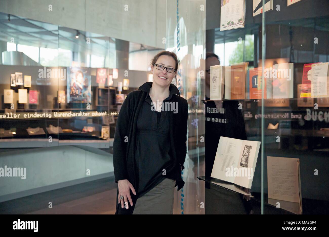 Stephanie Jacobs, Head of the Deutschen Buch- und Schriftmuseums ...