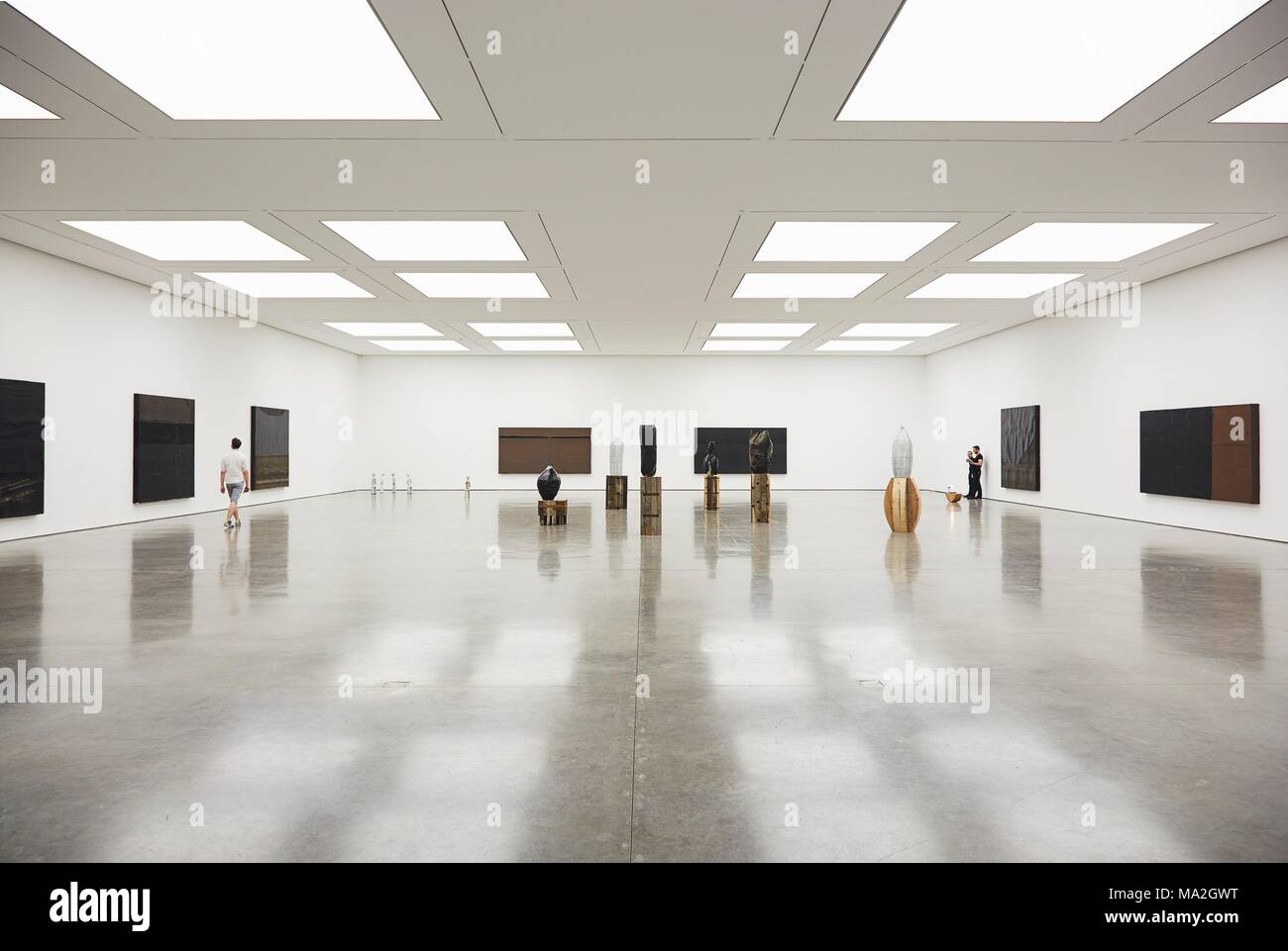 The 'White Cube' gallery, London, England Stock Photo - Alamy