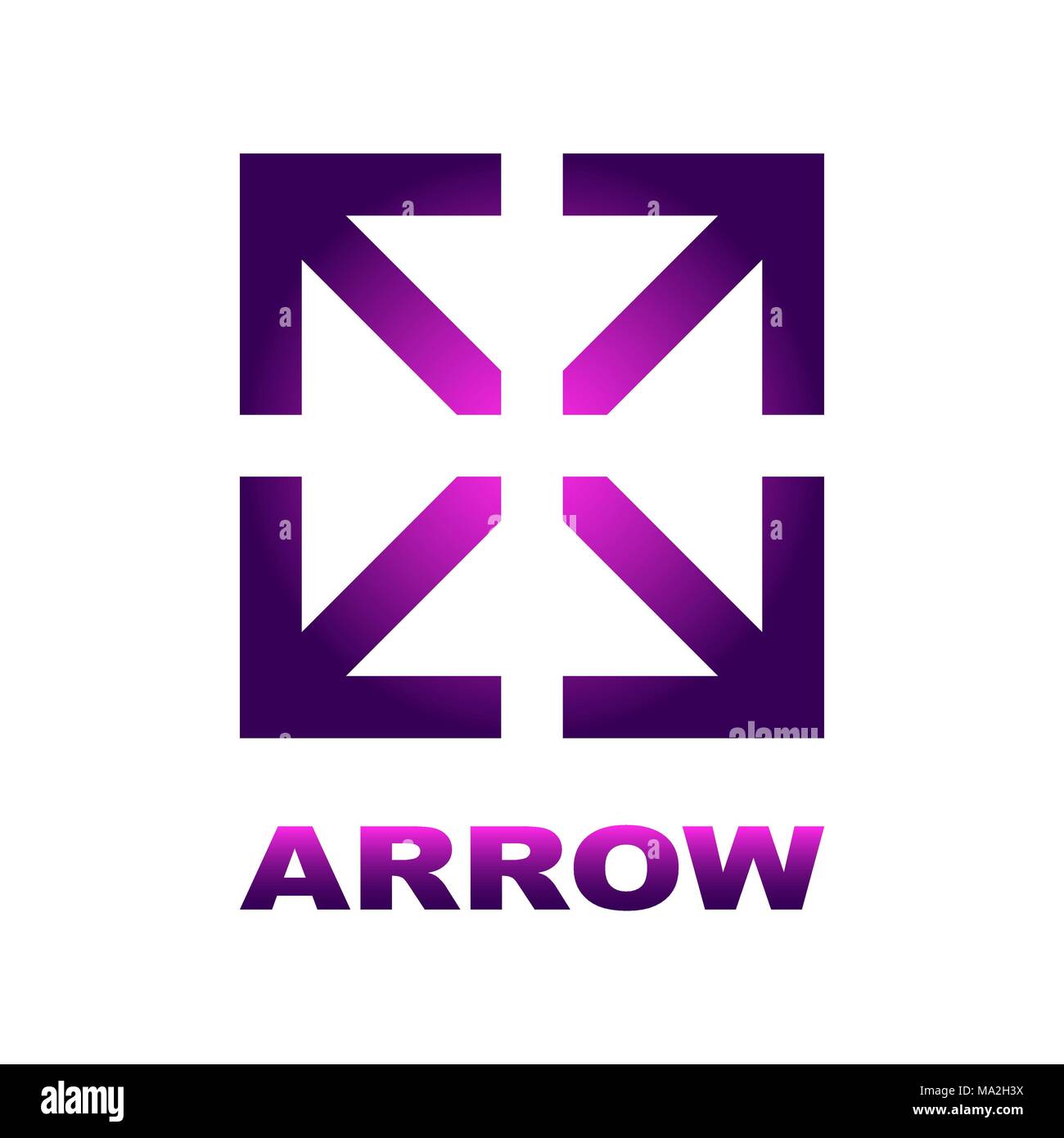 Abstract logo for business company. Corporate identity design element ...