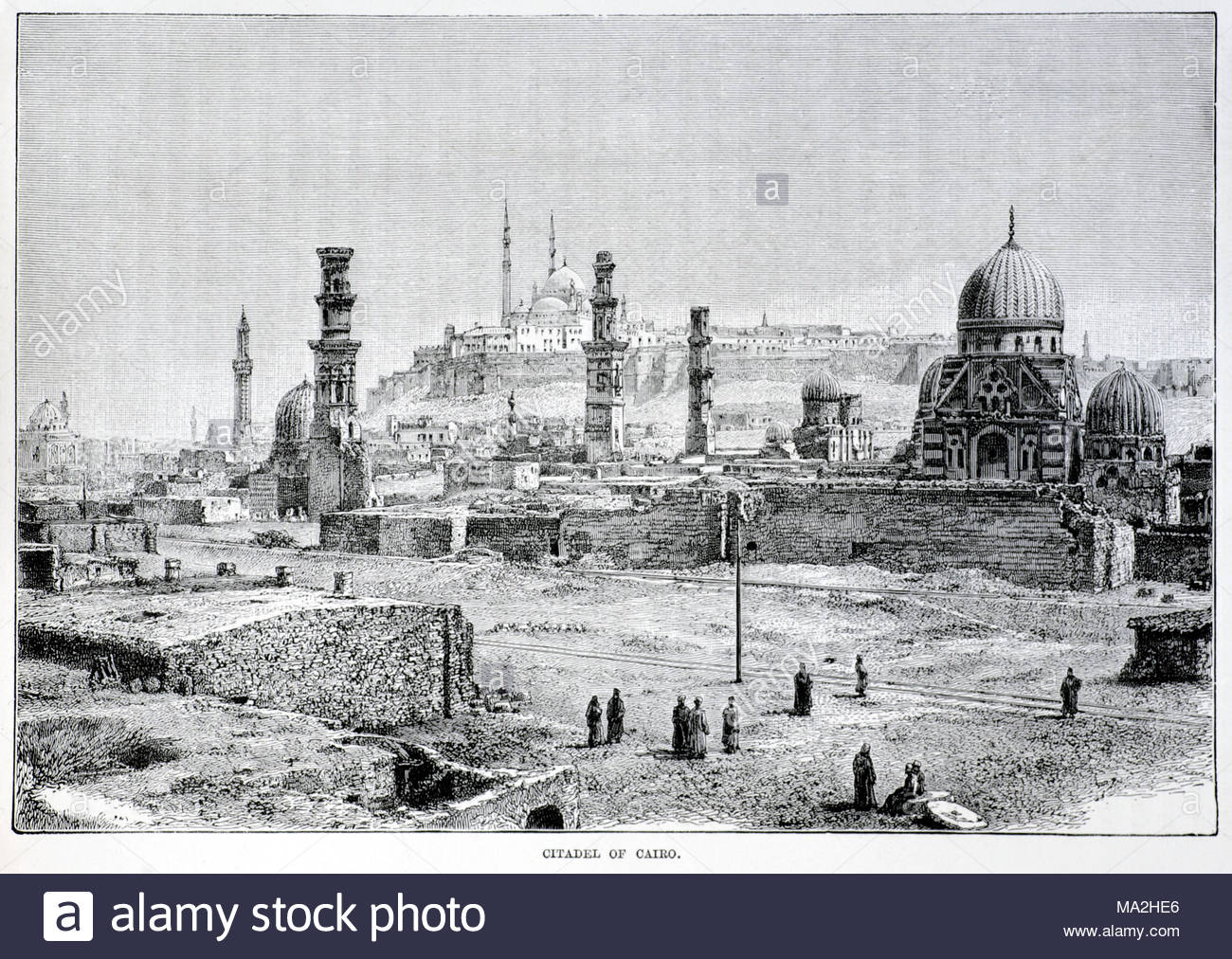Cairo egypt 1800s hi-res stock photography and images - Alamy