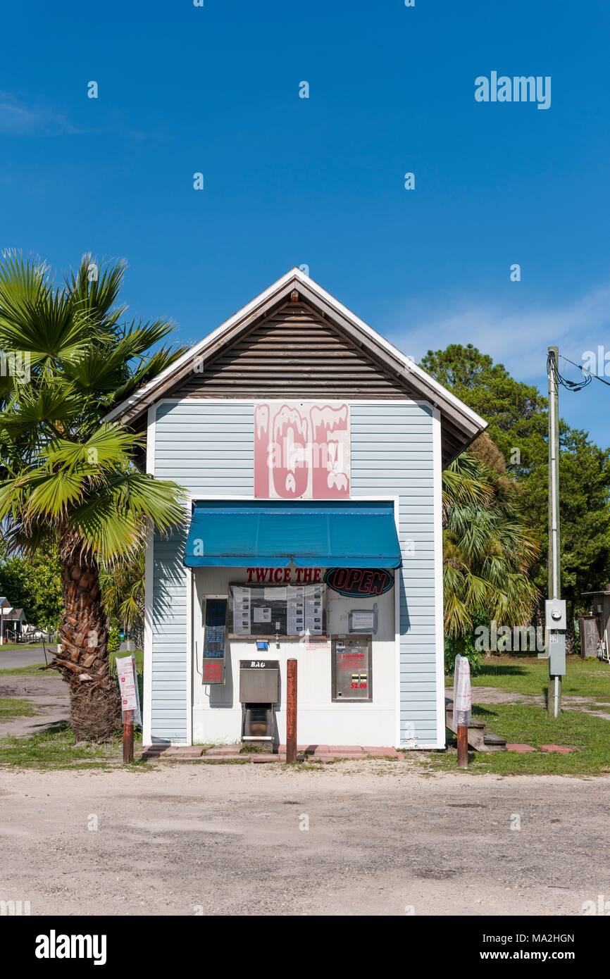 Self-service ice-cream shop, Florida Panhandle, USA Stock Photo - Alamy