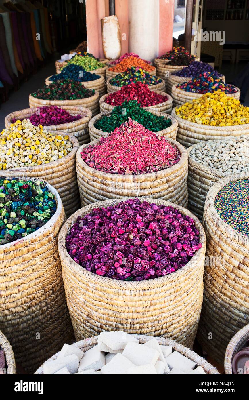Goods in the Medina, Marrakesh, Morocco Stock Photo - Alamy