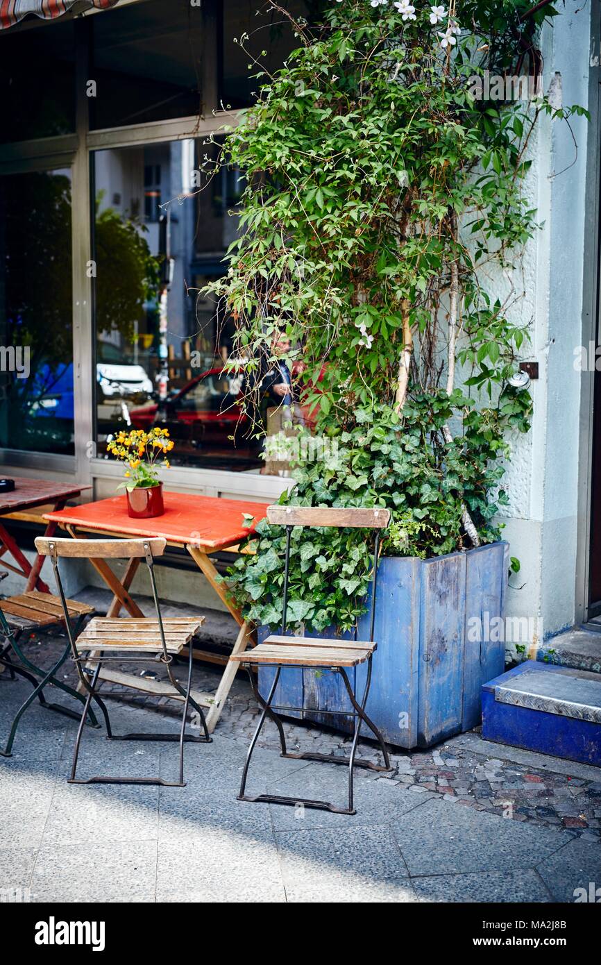 The terrace of a Turkish cafe Stock Photo - Alamy