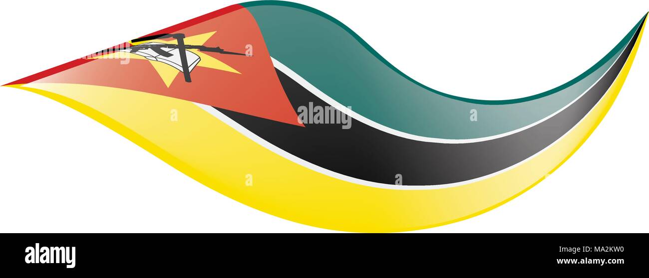 Mozambique flag, vector illustration Stock Vector Image & Art - Alamy