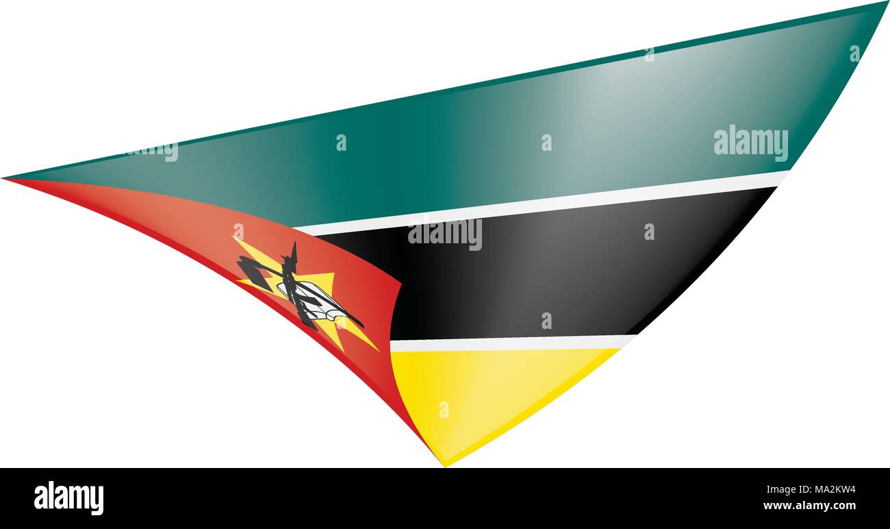 Mozambique flag, vector illustration Stock Vector Image & Art - Alamy