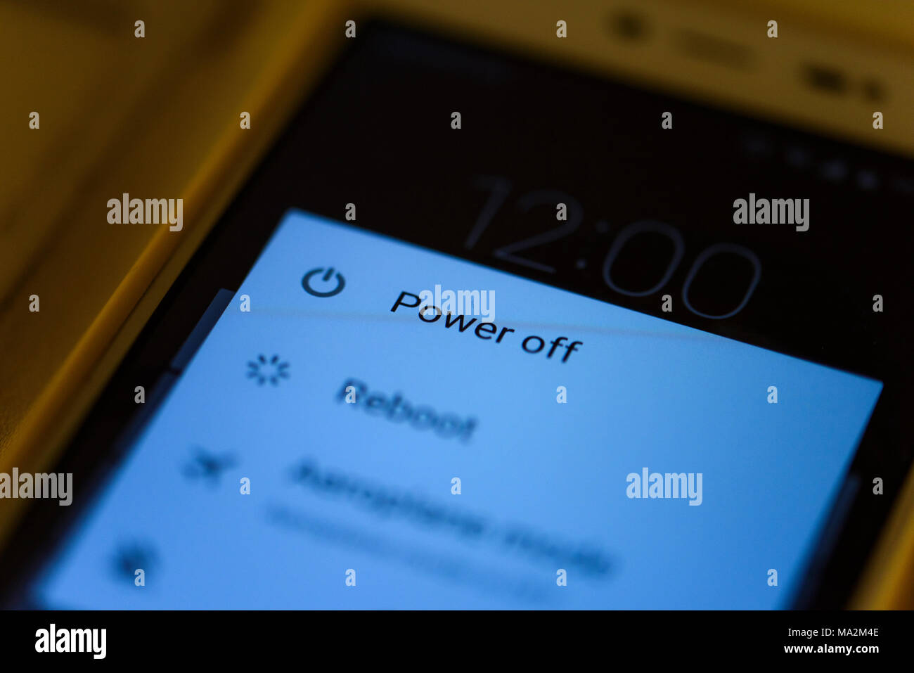 Child turning off light switch hi-res stock photography and images - Alamy