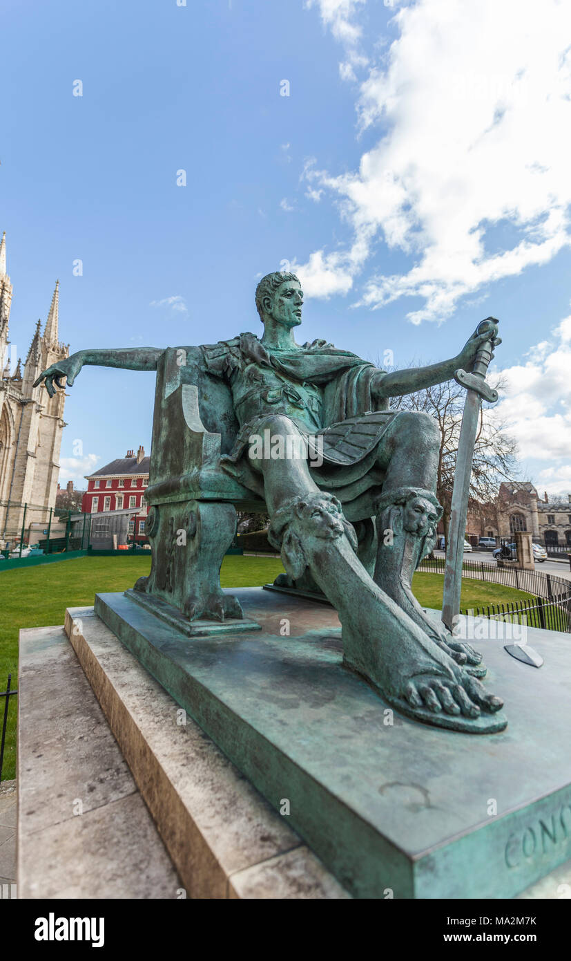 Constantine the great statue hi-res stock photography and images - Alamy