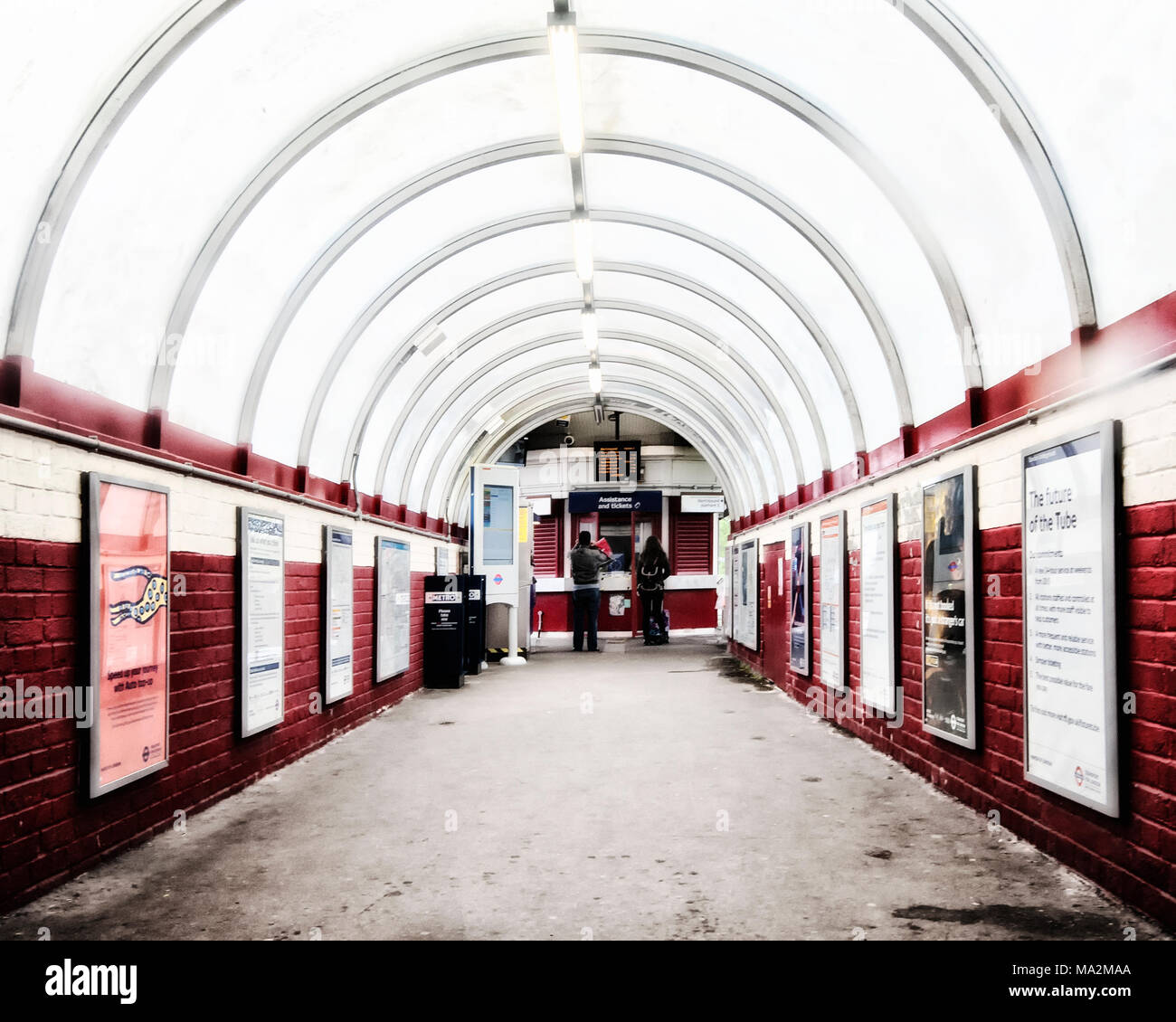 South kenton underground station hi-res stock photography and images ...